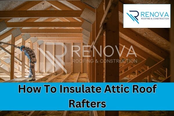Insulation Ceiling Rafters How To Properly Insulate An Attic In 4 Easy