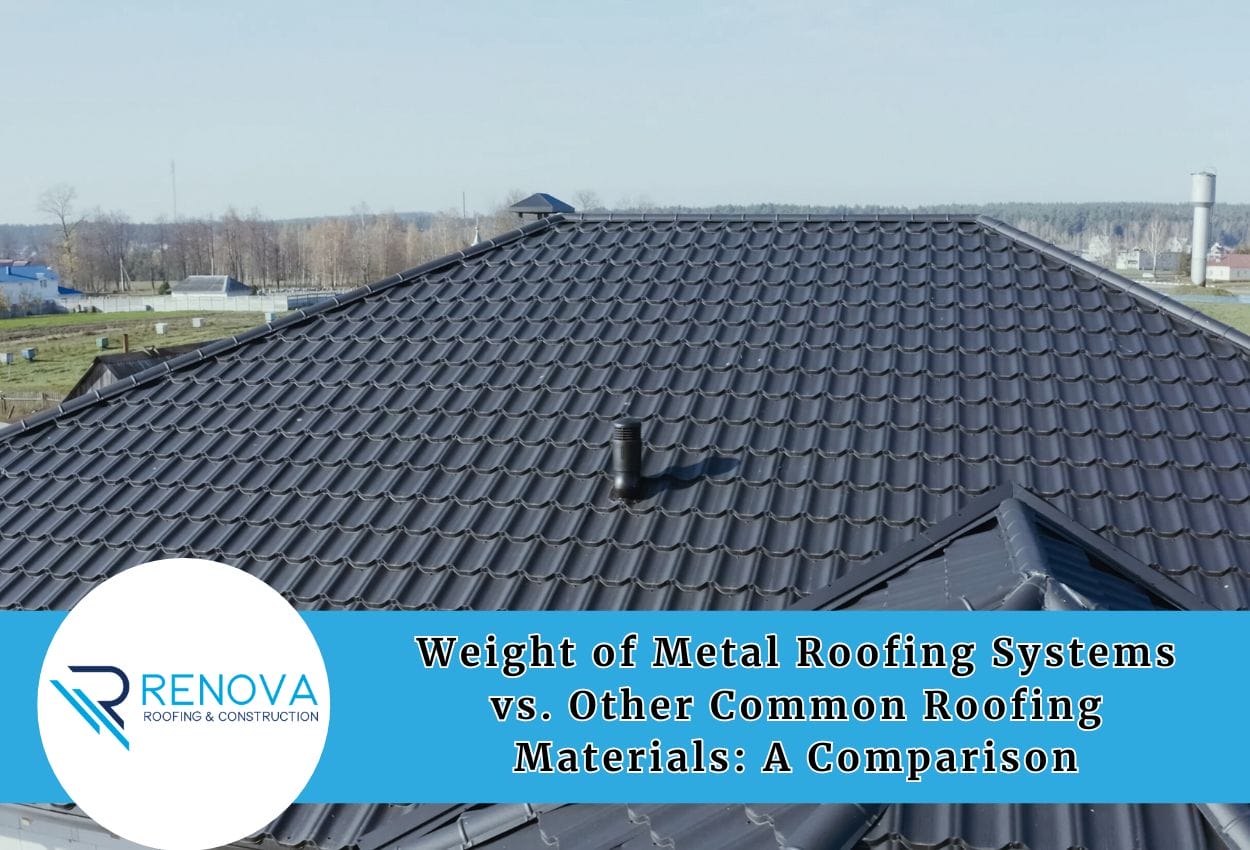 Weight Of Metal Vs. Other Common Roofing Materials